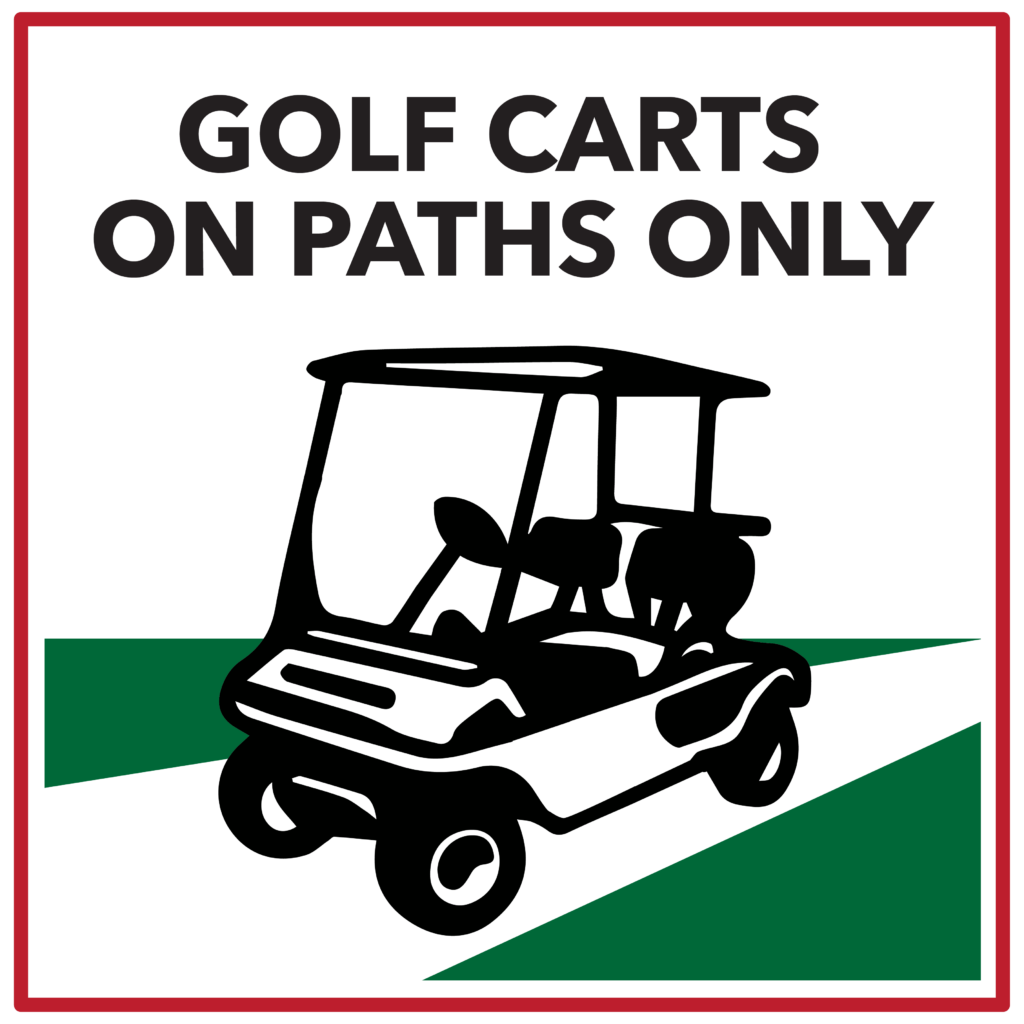 Dye-Sublimated Aluminum Signs | Standard Golf