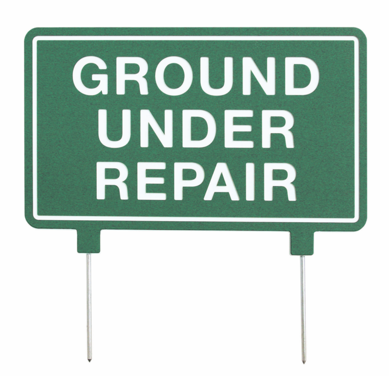 Green Line Fairway Signs | Standard Golf