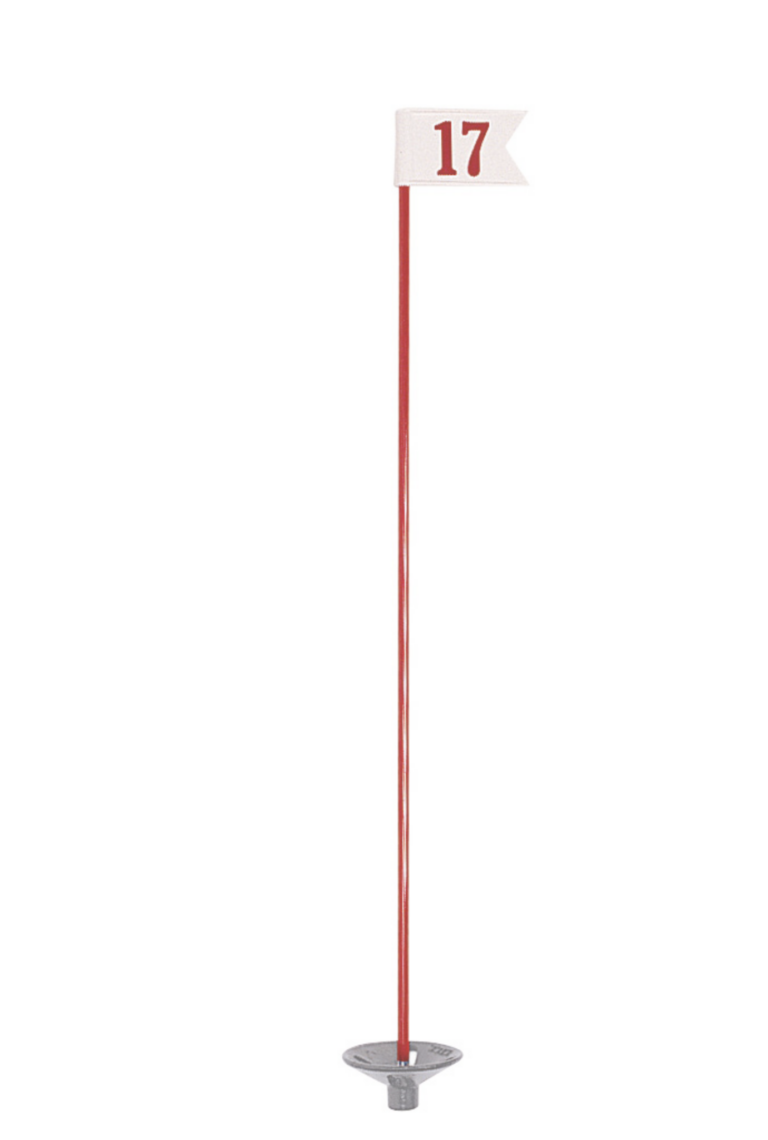 Numbered Practice Green Pennant Sets | Standard Golf